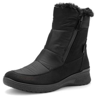 Ara Femme M&uuml;nchen-GTX Bottine, Noir, 37 EU Large