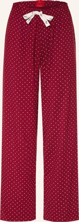 HUGO BOSS Hugo Schlafhose Casual rot