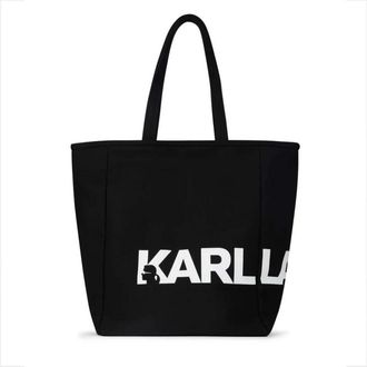 Karl Lagerfeld Femme, Sacs, Noir, Taille: ONE Size Kessential Big Logo NS SHO