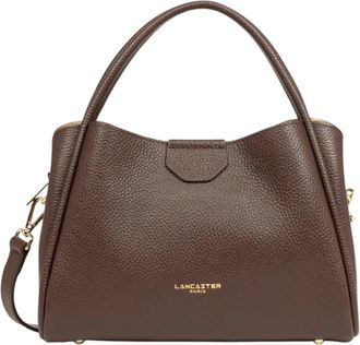 Lancaster Femme, Sacs, Brun, Taille: ONE Size Ida Double Handbag