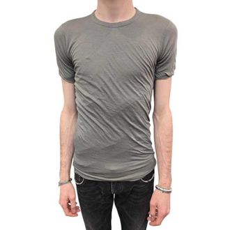Rick Owens Double T-Shirt - - Tops - Herren - Grau - M