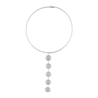 Dansk Copenhagen Lange Orbit Halskette - - Accessories - Damen - Grau - ONE SIZE