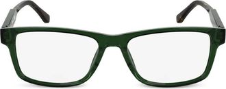 Lacoste lunettes de vue à monture rectangulaire - Vert