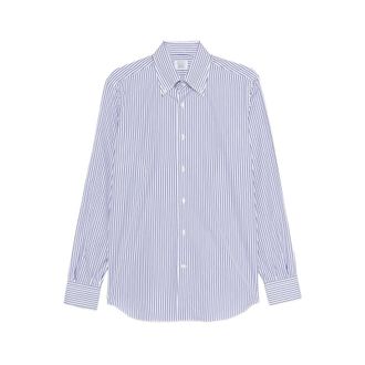 Mazzarelli Homme, Chemises, Multicolore, Taille: 4XL Chemise Boutonn&eacute;e &agrave; Rayures