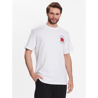 DC T-Shirt Stuck On You ADYZT05245 Wei&szlig; Relaxed Fit