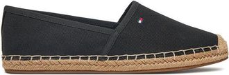 Tommy Hilfiger Espadrilles Flag Canvas Espadrille FW0FW08541 Schwarz