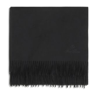 Loro Piana &Eacute;charpe Op&eacute;ra en Cachemire - unisex - Accessoires - Noir - Taille: ONE Size