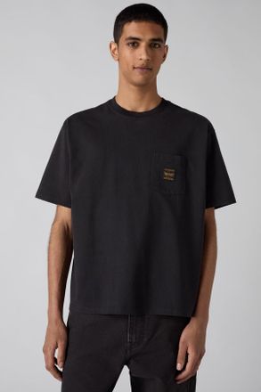 Levi's T Shirt &Agrave; Poche Workwear - Homme - Noir / Jet Black - 2XS