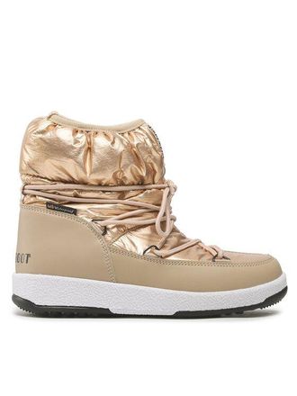 Moon Boot Moon Boot Schneeschuhe Jr Girl Low Nylon 34051800 Goldfarben