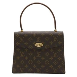 Louis Vuitton Sac &agrave; main Monogram Malletier Pre-owned - Femme - Pre-owned - Brun - Taille: ONE Size