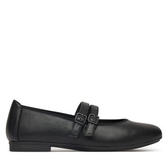 Jana Ballerinas Jana 8-22177-44 Schwarz