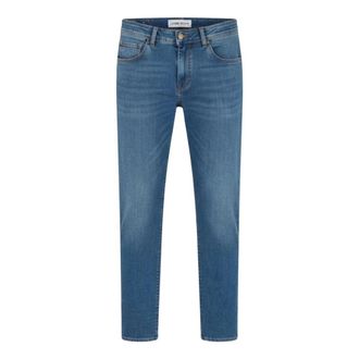 Jacob Cohen Scott Cropped Slim Jeans - - Jeans - Herren - Blau - W34