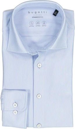 Bugatti Herren Hemden blau Jersey
