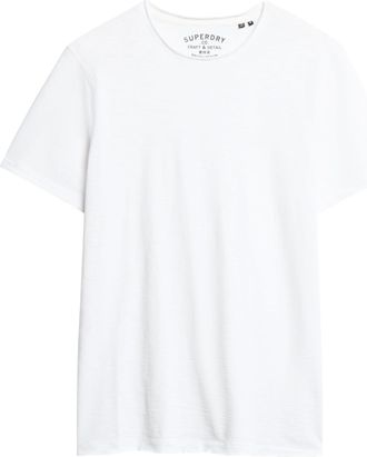 Superdry Herren T-Shirt aus Flammgarn mit unvers&auml;uberten Kanten Optik XXXL