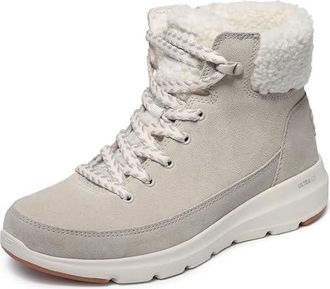 Skechers Bottes dhiver pour femme, taupe, 41 EU