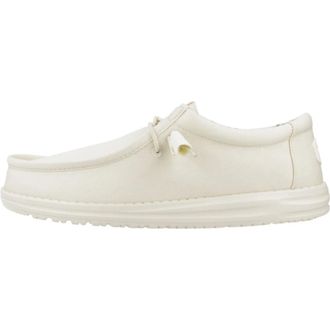 Hey Dude Homme, Chaussures, Blanc, Taille: 46 EU Laced Chaussures