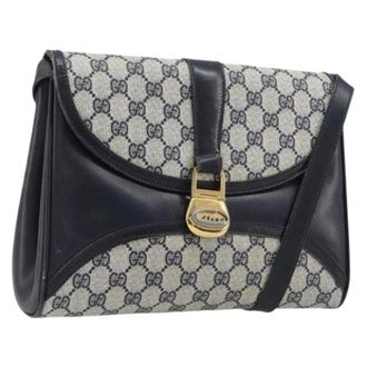 Gucci Sac &agrave; bandouli&egrave;re vintage Pre-owned - Femme - Pre-owned - Bleu - Taille: ONE Size