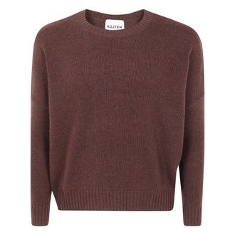 Kujten Kujten, Damen, Strickwaren, Braun, MGr&ouml;&szlig;e
