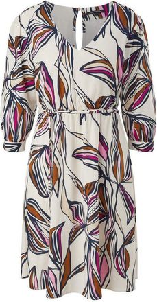 Comma Minikleid Kleid Kleid mit Allover-Print