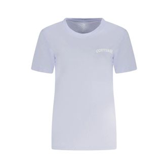 Converse Femme, Tops, Bleu, Taille: 36 FR Hauts & T-shirt en Coton Violet