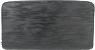 Louis Vuitton Portefeuille Zippy Epi Long Wallet doccasion - Femme - Pre-owned - Noir - Taille: ONE Size
