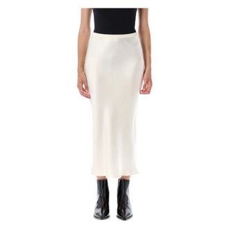 Anine Bing Damen, Röcke, Weiß, LGröße