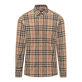 Burberry Herren, Shirts, Beige, MGr&ouml;&szlig;e