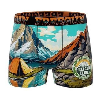 Freegun Boxer Homme Microfibre Wild Life (S, Bivouac A92)