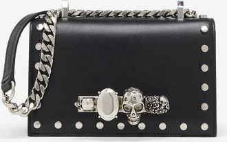 Alexander McQueen Mini Jewelled Satchel - Item 65313414C281000