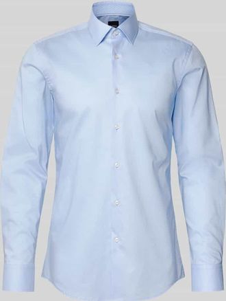 HUGO BOSS Slim Fit Businesshemd aus reiner Baumwolle Modell HANK