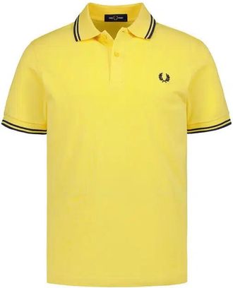 Fred Perry Herren Polo-Shirt gelb
