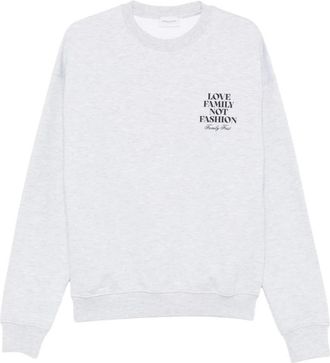 Family Fir$t Milano Family First, Homme, Sweatshirts et sweats &agrave; capuche, Gris, Taille: 2XL SweaT-shirts