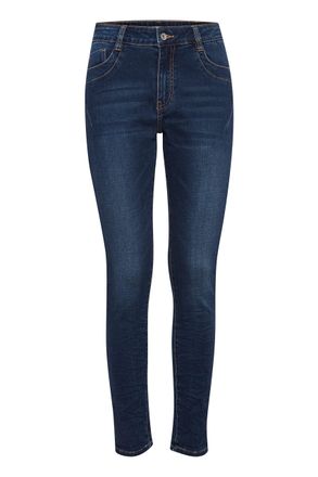 b.young BXKAILY Jeans 2 IT Jeans 2 IT Damen Jeans Denim Hose mit G&uuml;rtelschlaufen Skinny Fit, Gr&ouml;&szlig;e:38, Farbe:Dark Blue Denim (200462)