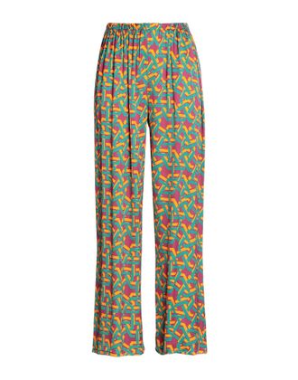 8 by YOOX MULTICOLOR SATIN PANTS