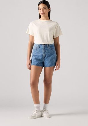Levi's High Waisted Mom Shorts - Damen - Blau / Blau