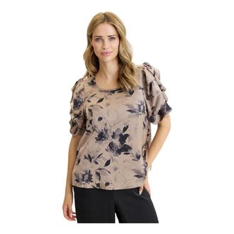 In Front IN Front - Blouse - Femme - Blouses et Chemises - Beige - Taille: 42 FR