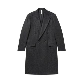 Hev&ograve; Cappotto - - Coats - Herren - Grau - XL