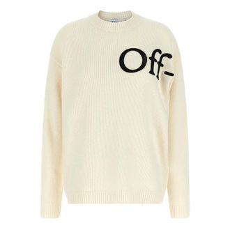 Off-white Damen, Strickwaren, Wei&szlig;, SGr&ouml;&szlig;e
