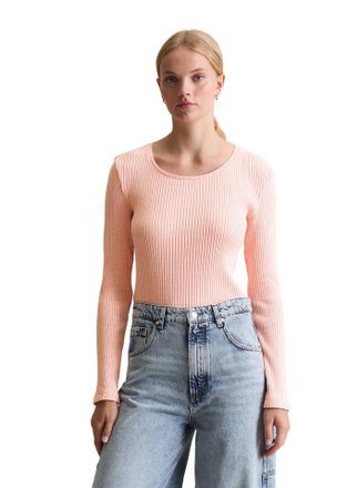 Marc O'Polo Denim Langarmshirt aus Rippjersey