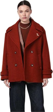 Mason's Leonie Coat - Femme - Manteaux - Rouge - Taille: 44 FR