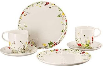 Rosenthal Brillance Fleurs Sauvages Set 6-teilig Becher Coup