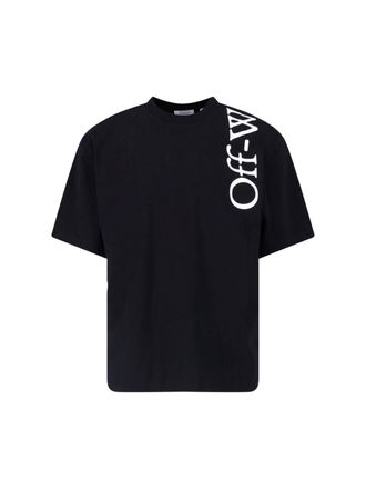 Off-white T-Shirt Logo Vertical Bookish