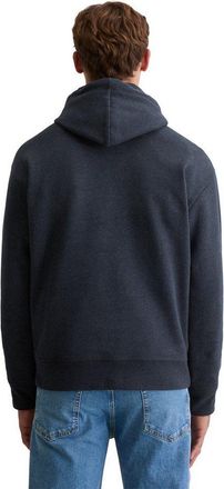 Marc O'Polo Hoodie relaxed fit aus weicher Bio-Baumwolle Ton-in-Ton Stickerei auf der Brust