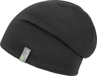 Chillouts Acapulco Hat, Unisex Beanie M&uuml;tze, Einheitsgr&ouml;&szlig;e OneSize, UV Schutz, schwarz
