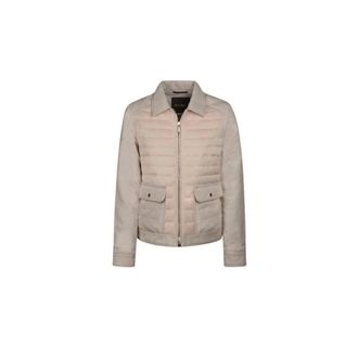 Moorer Femme, Vestes, Beige, Taille: 40 FR Veste Lesia