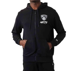 New Era Herren Sweatjacke schwarz/wei&szlig; M