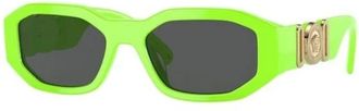 Versace Irregular Sonnenbrille - - Accessories - unisex - Gr&uuml;n - 48 MM