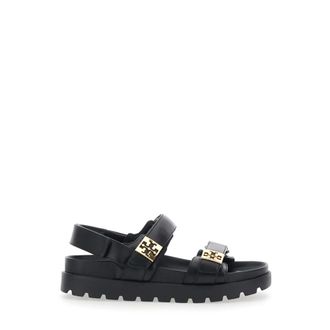 Tory Burch Femme, Chaussures, Noir, Taille: 37 1/2 EU Mellow Sport Sandal