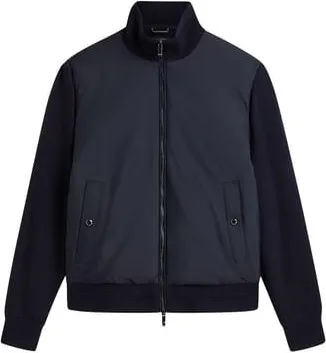 Tommy Hilfiger Blouson col montant en laine m&eacute;lang&eacute;e