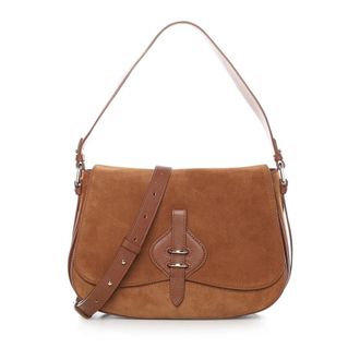 Coccinelle Femme, Sacs, Brun, Taille: ONE Size Sac bandouli&egrave;re Mavery